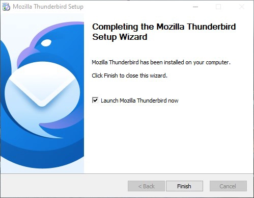 Mozilla Thunderbird : How to setup free email client